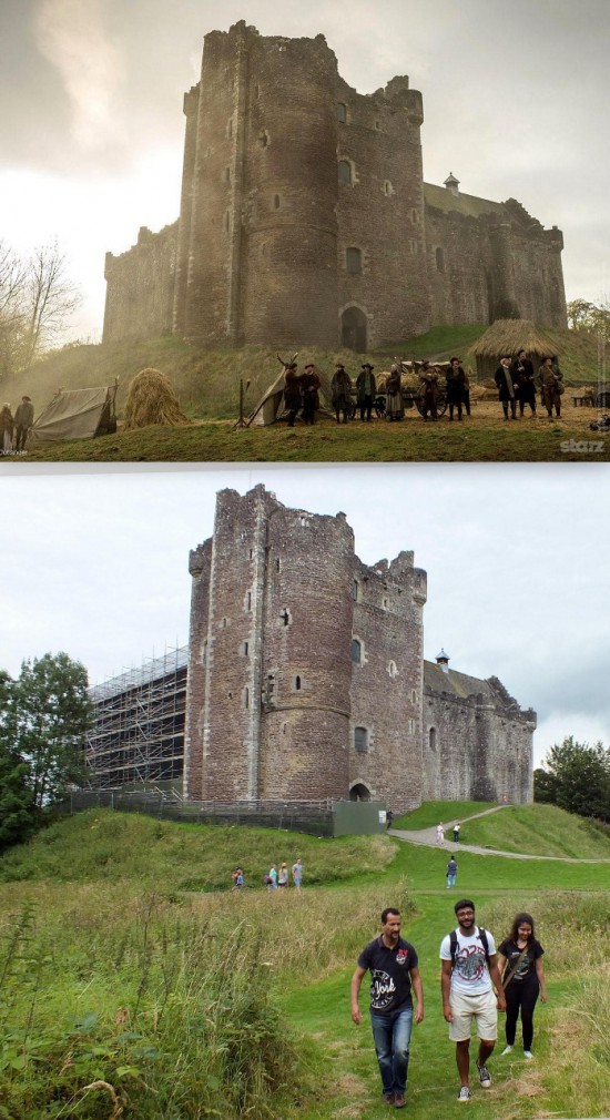 Doune Castle, o castelo dos Mackenzie em Outlander