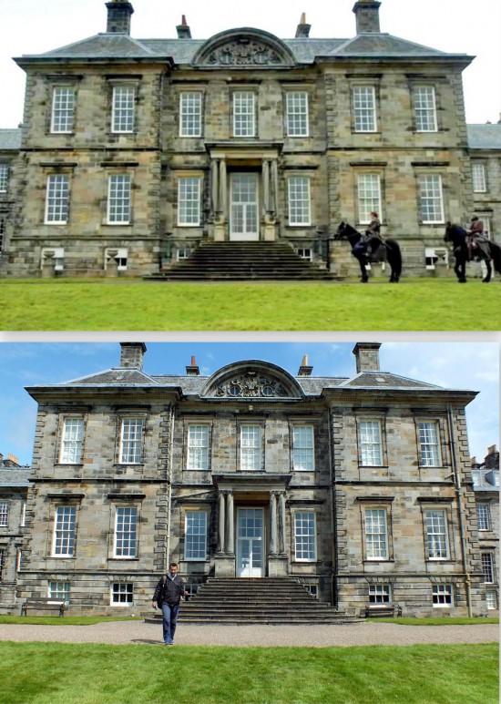 Hopetoun House em Outlander