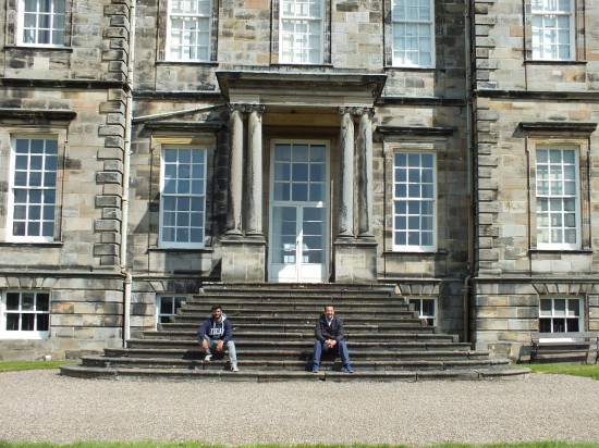 Hopetoun House em Outlander