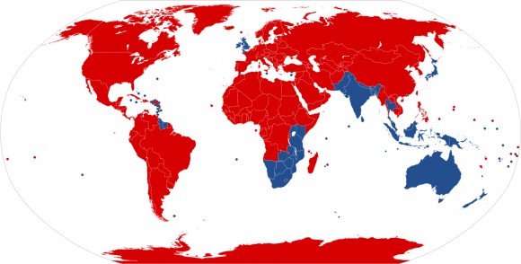 Dirigindo na Mão Inglesa - Estradas Reino Unido
