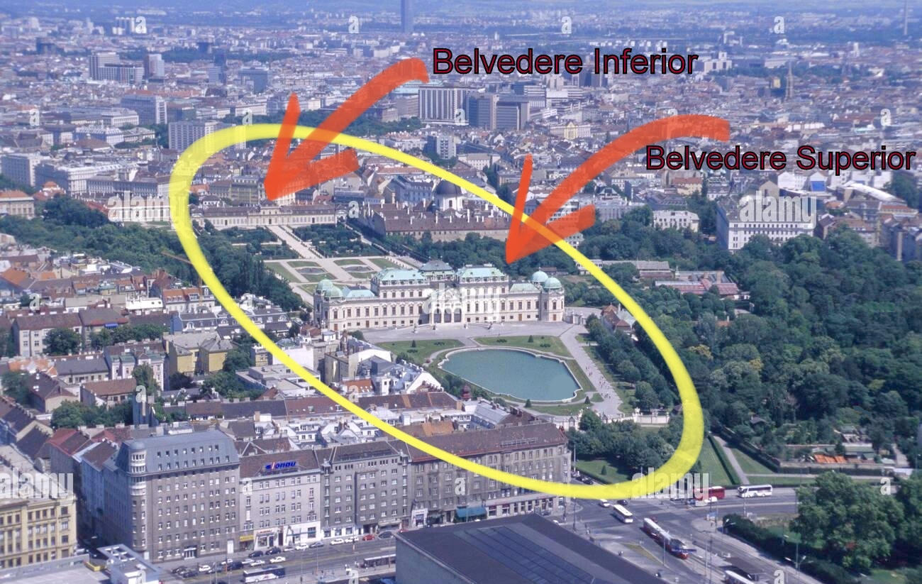 Os Palácios Imperiais de Viena Áustria Hofburg Schönbrunn Belvedere