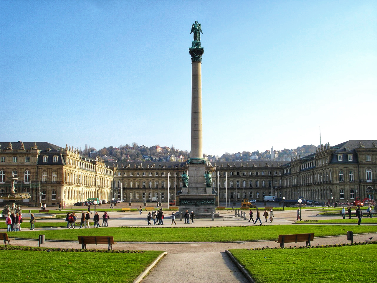 Stuttgart Alemanha, capital de Baden-Württemberg